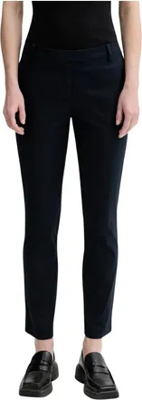 Marc O'Polo Pantalon chino ajust&eacute; - Femme - Pantalons - Bleu - Taille: 38 FR