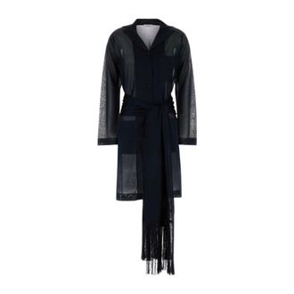 Ferragamo Damen, Kleider, Blau, XSGr&ouml;&szlig;e