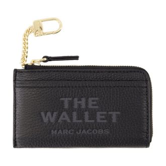 Marc Jacobs Womens Leather Cowhide Wallet Black