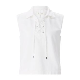 Rag & Bone Damen, Oberteile, Wei&szlig;, LGr&ouml;&szlig;e