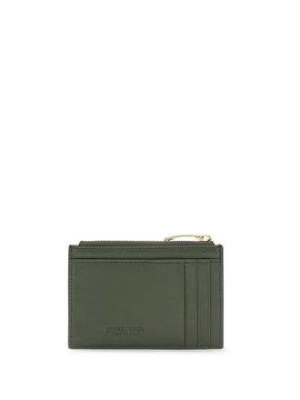 Bottega Veneta Womens Cardholder Intrecciato Green Tweed-Gold Lambskin Wallets & Purses Tweed/gold