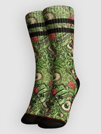 Loose Riders Global Alliance Eyeballz Socken green
