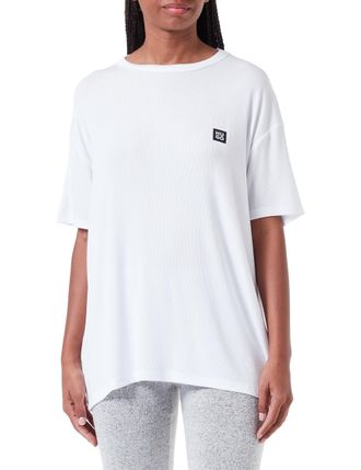HUGO BOSS Womens NAIANI Pyjama T-Shirt, White100, L