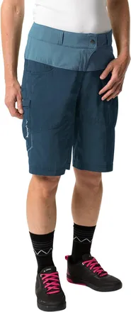 Vaude Fahrradhose VAUDE Wo Qimsa Shorts, Damen, Gr. 36, N-Gr, schwarz sea uni, Obermaterial: 100% Polyamid. Futter: 92% Polyester, 8% Elasthan, Hosen Fahrra