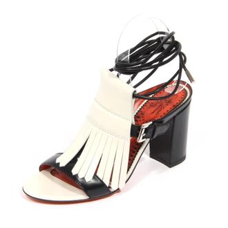Santoni Wei&szlig;e Rose Collection Sandale Made in Italy - - Shoes - Damen - Wei&szlig; - 37 EU