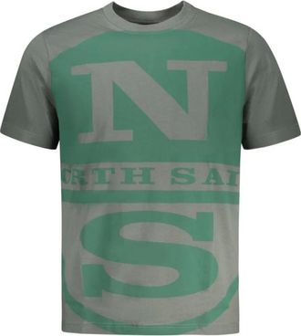 North Sails Homme, Tops, Vert, Taille: M T-shirt &agrave; manches courtes