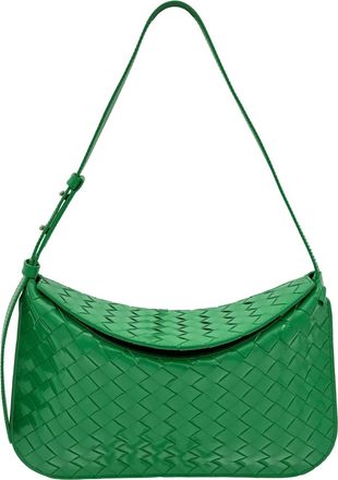 Bottega Veneta Crossbody Bags - Bottega Veneta Flap Bag - Grass - Gr. unisize - in Gr&uuml;n - f&uuml;r Damen
