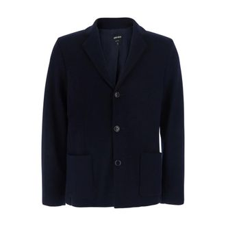 Giorgio Armani Homme, Vestes, Bleu, Taille: L Veste col V