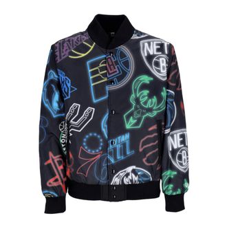 New Era NBA All Over Print Bomber Jacke - - Jackets - Herren - Mehrfarbig - XL
