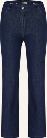 HUGO BOSS Flared Jeans Kick Flare blau