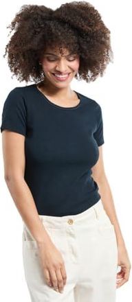 Armor Lux Femme Plogoff Sweater, Rich Navy, 40 EU