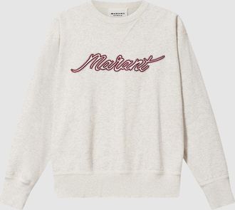 Isabel Marant Sweat Shirt Rise Ecru