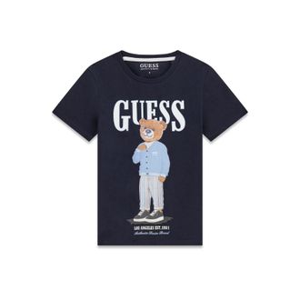 Guess T-Shirt L6GI09 K8HM4 Dunkelblau Regular Fit
