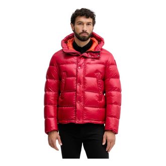 Blauer Clipper Daunenjacke - - Jackets - Herren - Rot - 2XL