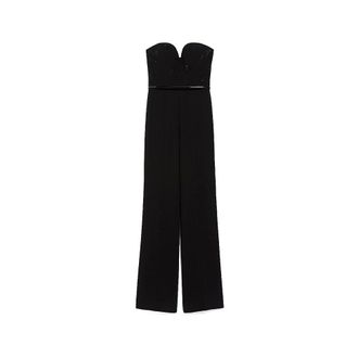 Max Mara Femme, Combinaisons et Ensembles, Noir, Taille: 40 FR Zeda Jumpsuit