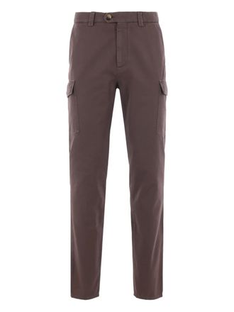 Brunello Cucinelli Hose mit aufgesetzter Tasche - Braun