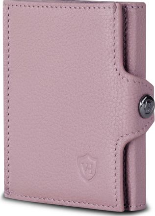 Von Heesen Slim Wallet mit RFID Schutz - Geldb&ouml;rse Herren klein - Mini Geldbeutel Damen Portmonee - Kartenetui Echtleder Karten Portemonnaie - Leder Kreditkarten