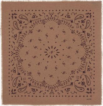 Kujten Grand bandana cachemire imprim&eacute; - Grand Bandana Hachiko