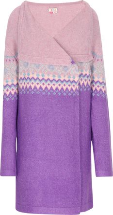Izia Strickjacke Damen Violett Mehrfarbig