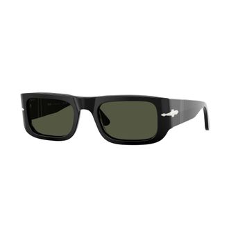 Persol Lunettes de soleil classiques monture noire - unisex - Accessoires - Noir - Taille: 55 MM