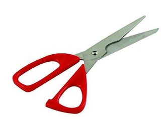 Fackelmann Fackelmann für die Stromversorgung Küchenschere aus Edelstahl, Silber