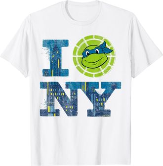 Teenage Mutant Ninja Turtles TMNT Teenage Mutant Ninja Turtles Street NYC klassisches Logo T-Shirt