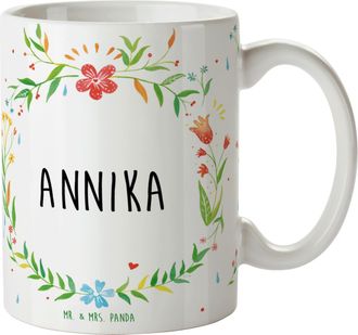 Mr. & Mrs. Panda Tasse Annika - Geschenk, Kaffeetassen, Teetasse