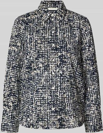 Tom Tailor Regular Fit Hemdbluse aus Baumwoll-Modal-Mix