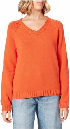 Camel Active Damen Pullover Sweatshirts & Hoodies - - Knitwear - Damen - Orange - 2XL