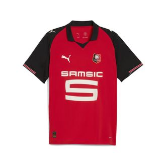 Puma Stade Rennais FC 25/26 Heimtrikot Herren, Accessoires, Rot, 3XL