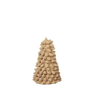 Broste Copenhagen Broste Copenhagen Pulp Christmas Deko-Tannenbaum aus Baumwolle in der Farbe Braun, Ma&szlig;e: 8cm x 8cm x 16cm, 70080351