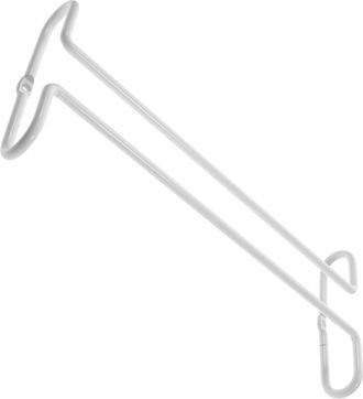 DOITOOL Schwarzer H&auml;ngender Weinbecherhalter aus Eisen Kreatives Design Platzsparend Stabiler Goblet Storage Rack f&uuml;r K&uuml;che Bar Restaurant f&uuml;r Eleganten Weing