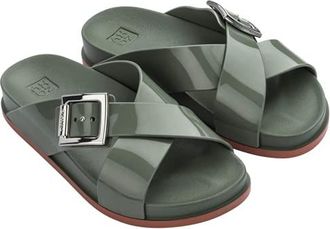 Zaxy Choice BIRKEN AD, Sandale Plate Femme, Forro Polar Verde Con Licencia Oficial de Star Wars Silent One Crew, 37 EU