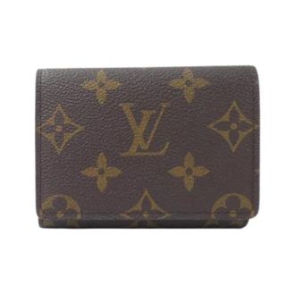 Louis Vuitton unisex, Pre-owned, Brun, Taille: ONE Size Portefeuille en toile Pre-owned