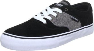 Etnies 4107000402-552, Baskets mode homme - Noir (Black/Black/White 552), 42.5 EU