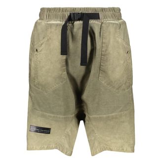 ISO.POETISM Cotton Bermuda Shorts - - Shorts - Herren - Gr&uuml;n - L