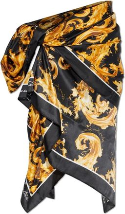 Versace Jeans Couture Femme, Maillots de bain, Noir, Taille: ONE Size Par&eacute;o Baroque