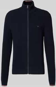 Tommy Hilfiger Regular Fit Strickjacke aus reiner Baumwolle
