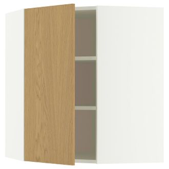 IKEA METOD Wandeckschrank mit Regalb&ouml;den