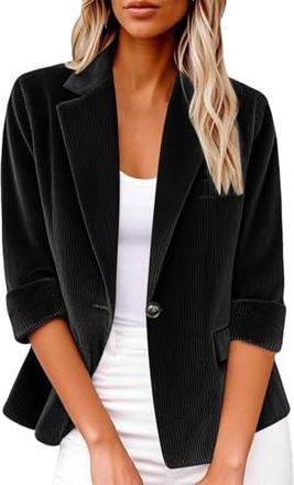 Generic Veste en Jean Femme Beige Veste Sport Femme Blouson Moto Homologu&eacute; Blazer Chic Et Elegant Noir Ado Fille Personnalisable Porte Courte pour Mariage &Agrave; P