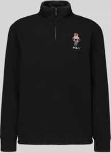 Polo Ralph Lauren Rollkragenpullover mit gesticktem B&auml;renmotiv
