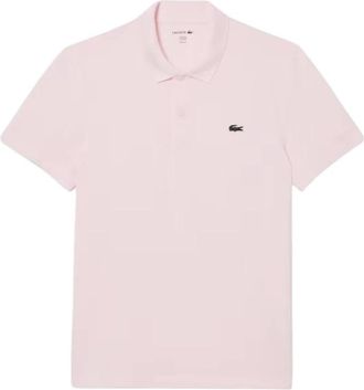 Lacoste Homme, Tops, Rose, Taille: S Polo Coupe R&eacute;guli&egrave;re en M&eacute;lange de Coton
