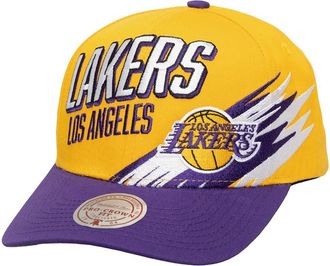 Mitchell & Ness NBA Zoom Snapback Cap Bulls, Celtics, Grizzlies, Lakers, Warriors (DE/NL/SE/PL, Alphanumerisch, Einheitsgröße, Mehrfarbig, Los Angeles Lakers)