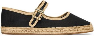 Tommy Hilfiger Espadrilles Buckle Maryjane Espadrille FW0FW09239 Schwarz