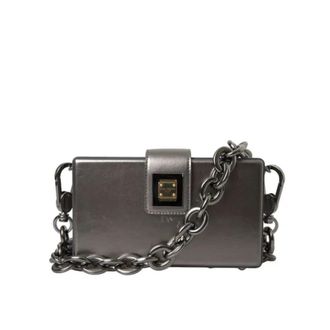 Dolce & Gabbana Pre-owned Stoff schultertasche - - Pre-owned - Damen - Grau - ONE SIZE