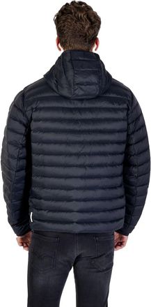 A|X Armani Exchange Quilted Polyamide Down Jacket - Blue