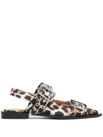Ganni Ballerinas Buckle Feminine