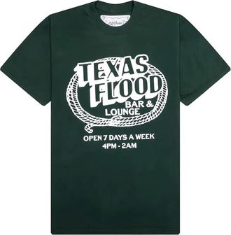 One Of These Days Texas Flood T-Shirt - Grün