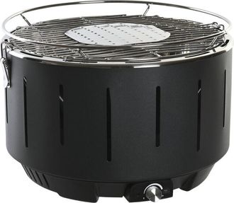 DKD Home Decor Dkd Home Decor - Barbecue Acier Pvc 34,5X34,5X25 4Xaa Noir