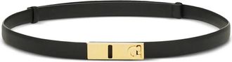 Ferragamo Femme, Accessoires, Noir, Taille: 100 CM Gancini Belt